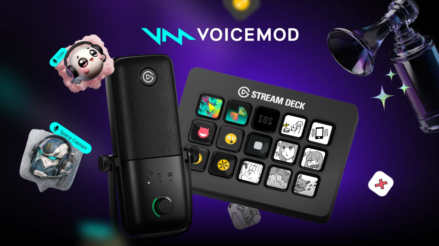 Voicemod Voice Changers come to Wave Link | Elgato